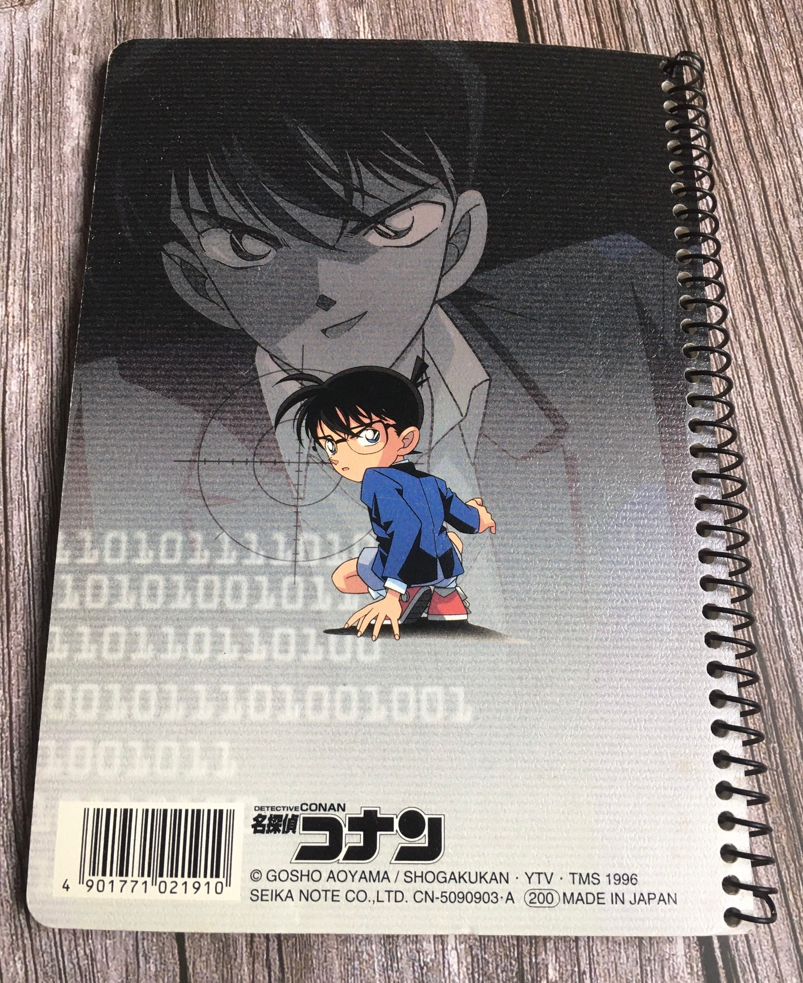 Detective Conan Notebook Vintage - Etsy UK