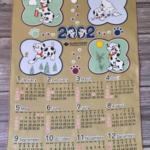 Dalmatians Wall Calendar Vintage Decor - Etsy