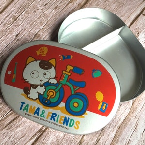 Vintage Lunch Boxes for Kindergarten Kids Tama and Friends - Etsy