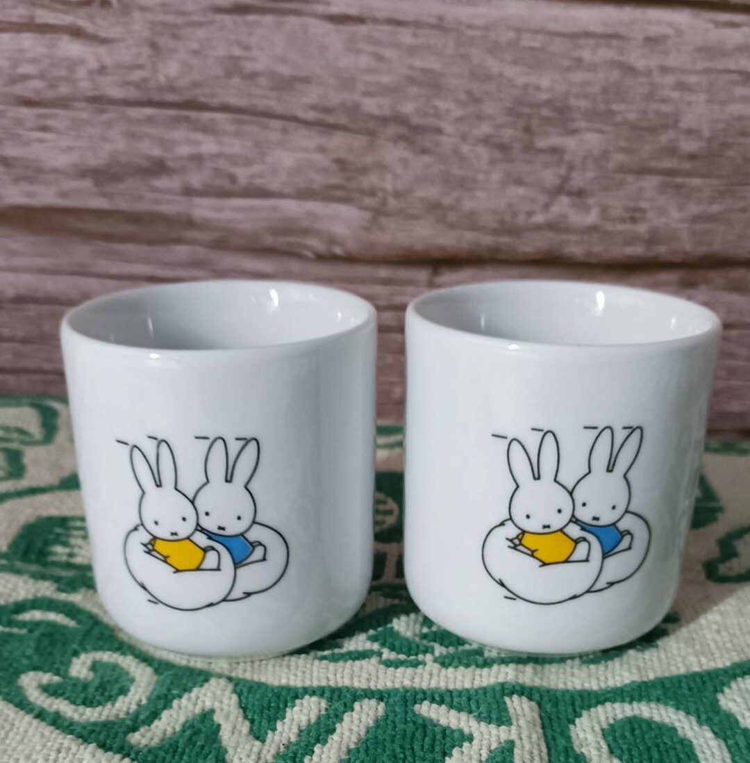 Miffy Vintage Coffee Mugs Cups Ceramic Kitchen Dining Drinkware Boys ...
