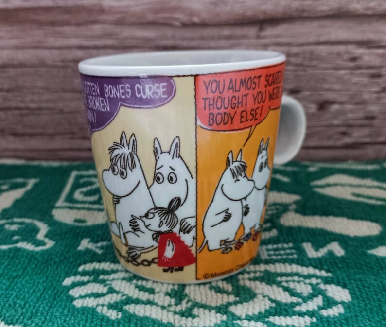 Moomin Cartoon Little My Snork Maiden Vintage Characters Coffee Mugs ...