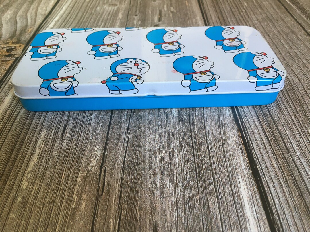 Vintage Doraemon Pencil Case Pen Box - Etsy