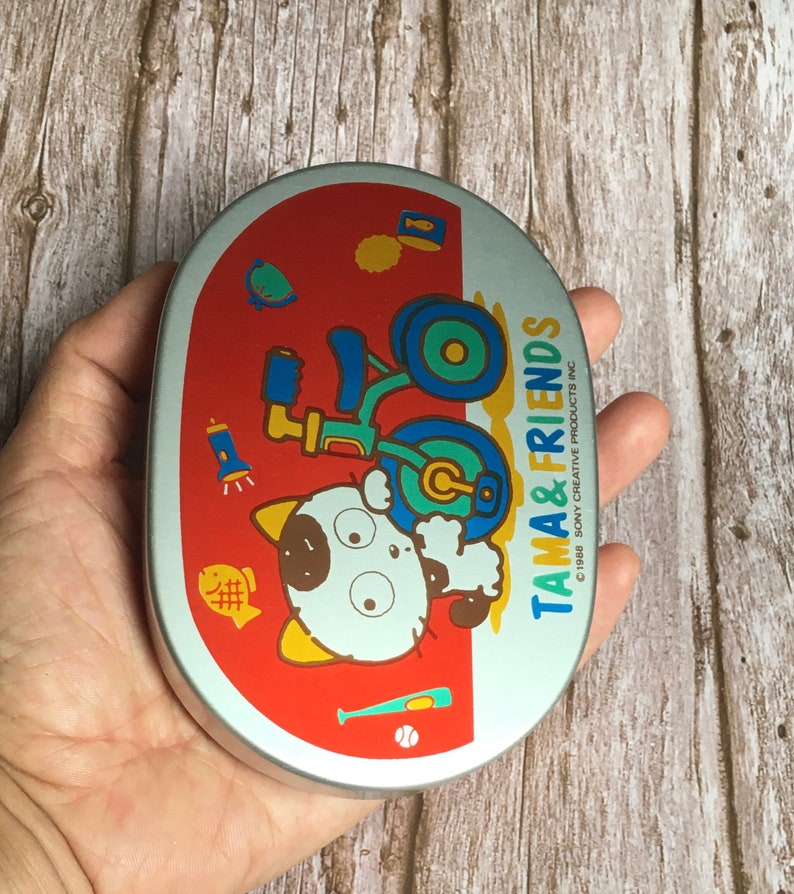 Vintage Lunch Boxes for Kindergarten Kids Tama and Friends - Etsy
