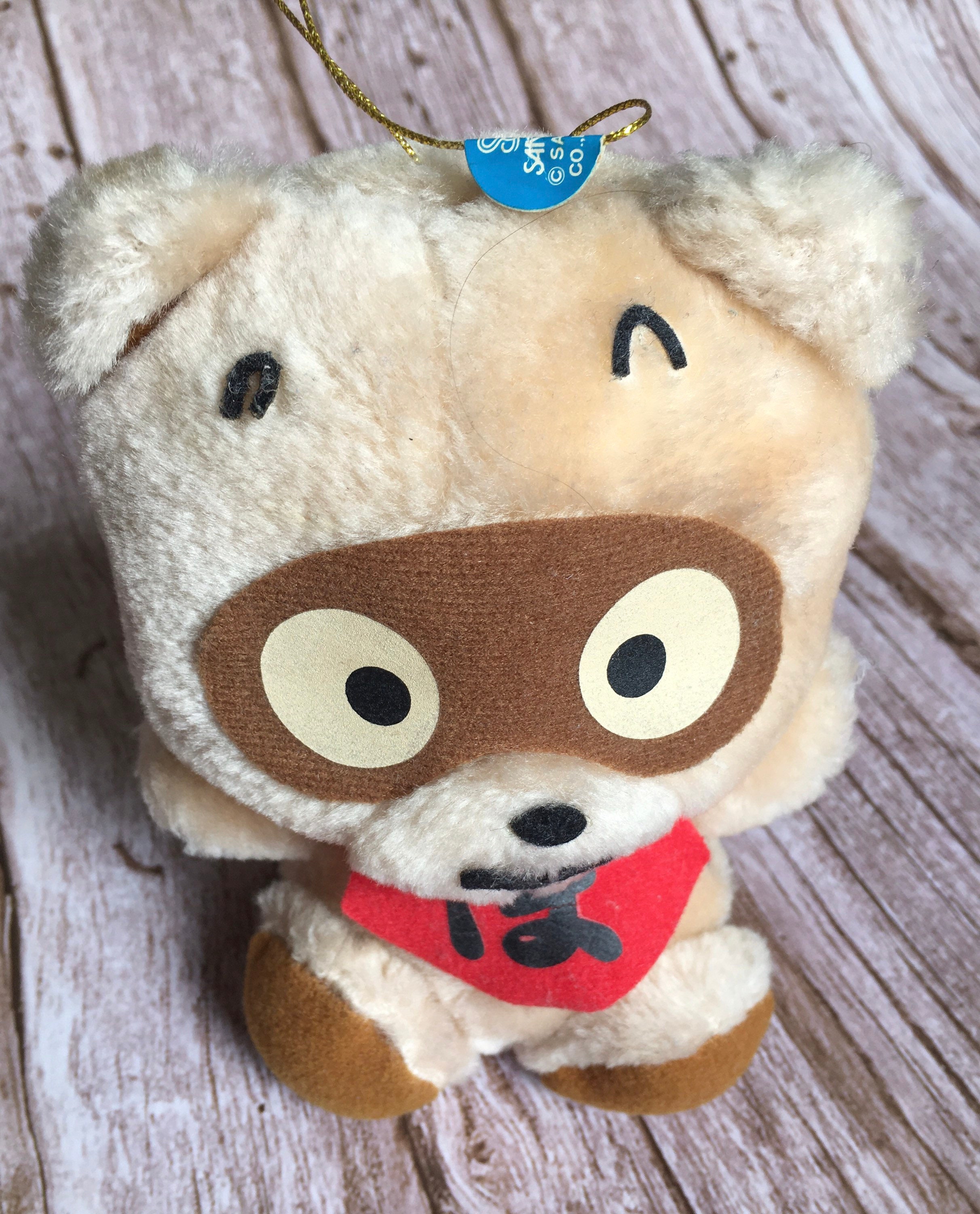 Sanrio Vintage Raccoon Dog Pokopon Plush Doll Pokopon's 90s Diary ...