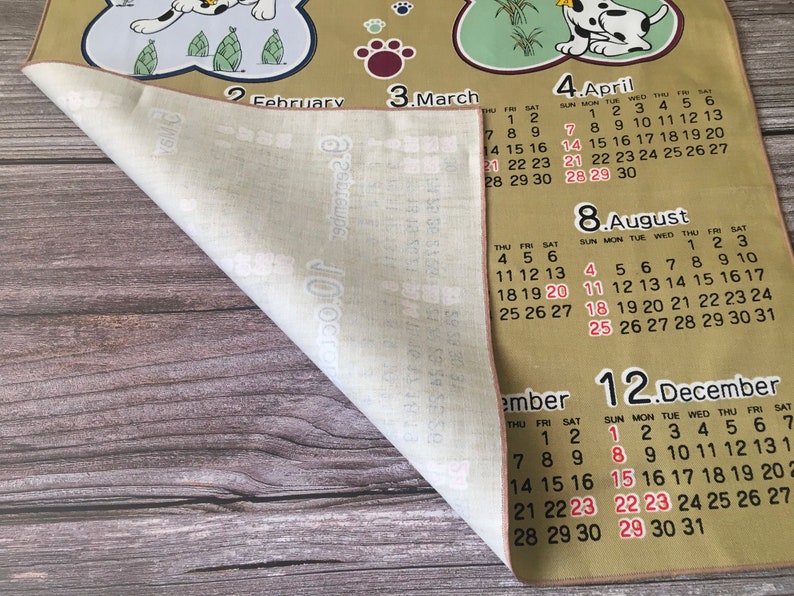 Dalmatians Wall Calendar Vintage Decor - Etsy