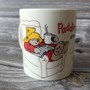 Vintage Paddington Bear Mug, Paddington Bear Coffee Cup, Rare ...