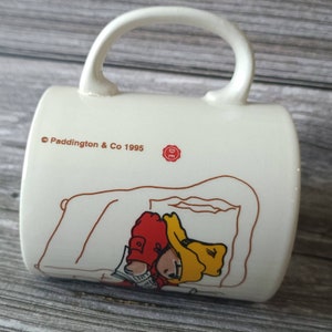 Vintage Paddington Bear Mug, Paddington Bear Coffee Cup, Rare ...