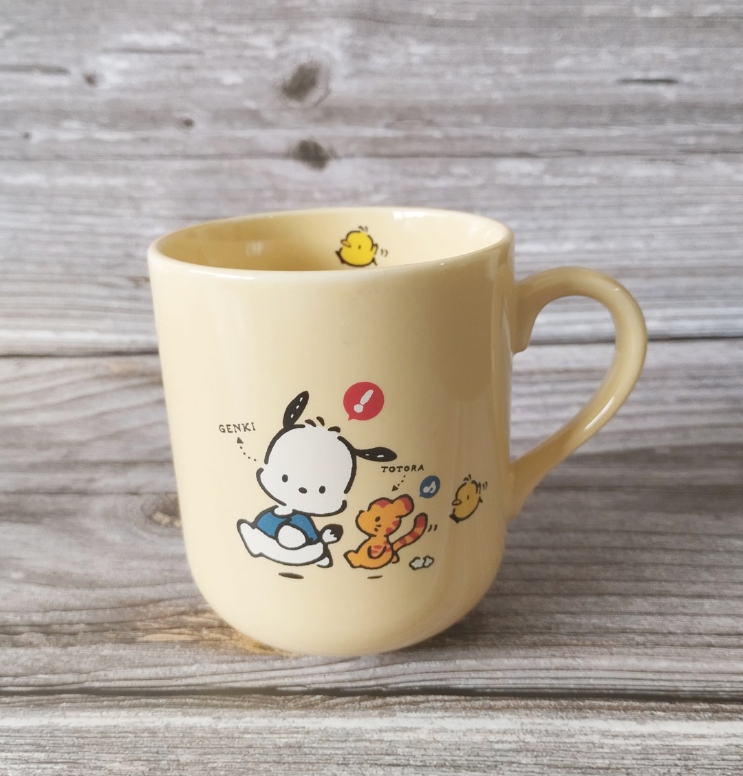 Pochacco Pochakko Sanrio Genki Totora90s Characters Vintage Mugs Gift ...