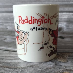 Vintage Paddington Bear Mug, Paddington Bear Coffee Cup, Rare ...