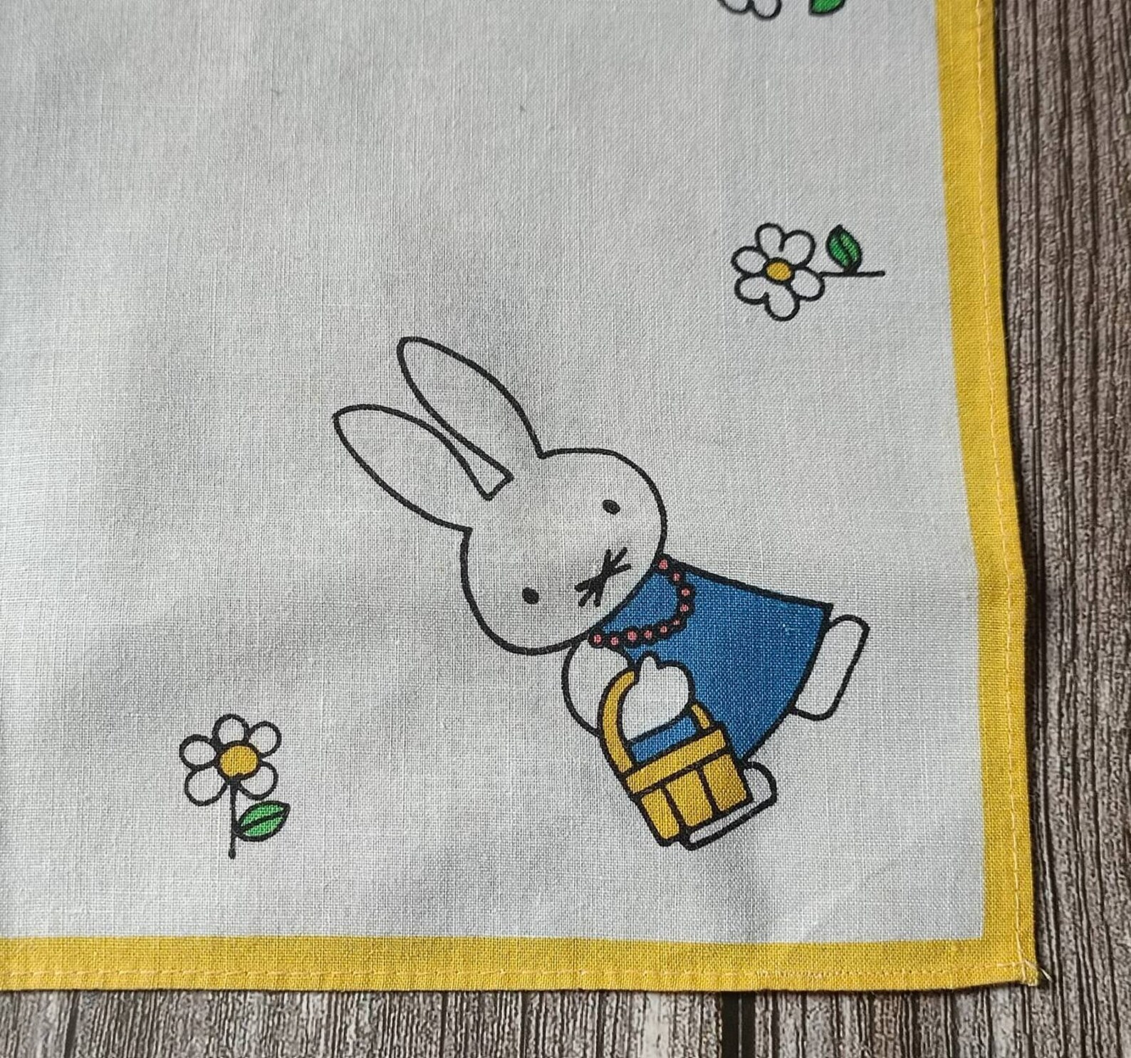 Miffy Vintage Handkerchief Hanky Bunny Classic - Etsy