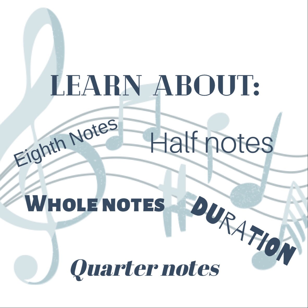 Basic Note Values Music Theory Worksheet - Etsy