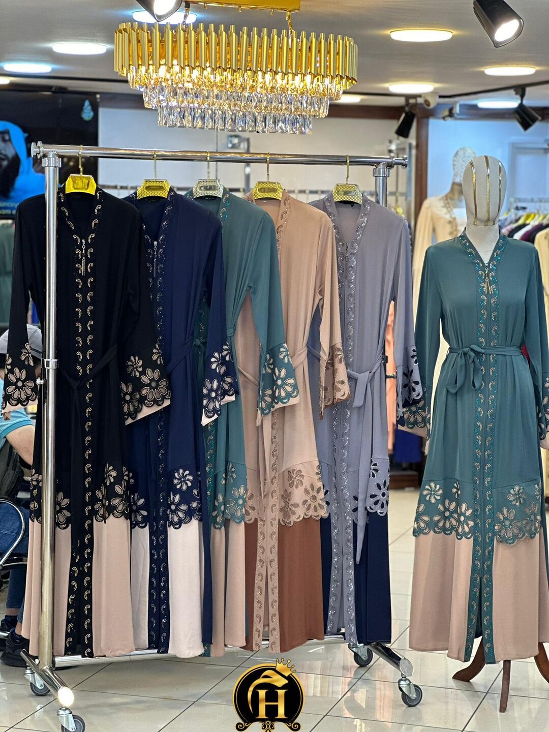 Elegant Embellished Abaya: Modest Islamic Graduation Dress - Etsy