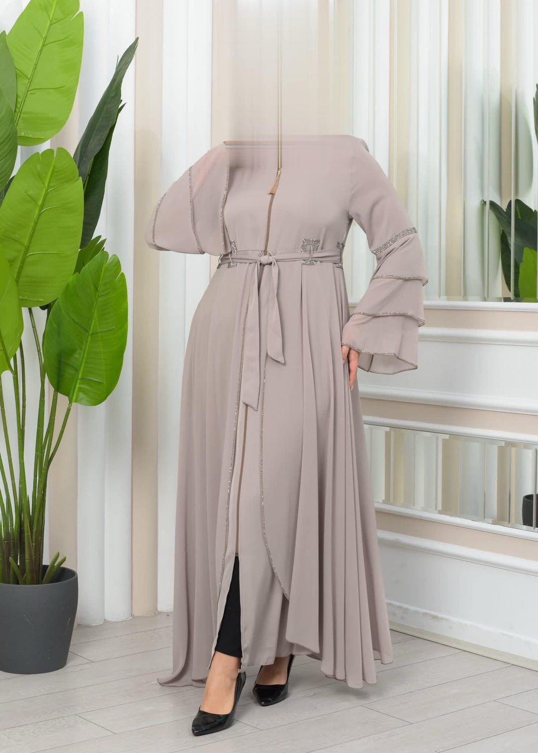 Elegant Corporate Abaya: Modest Islamic Office Dress - Etsy