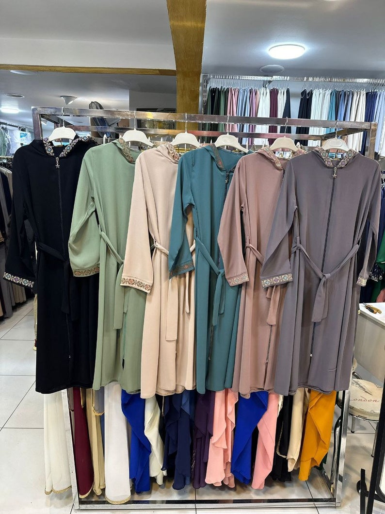 Girls' Modest Abaya: Islamic Prayer Dress, Muslim Robe - Etsy