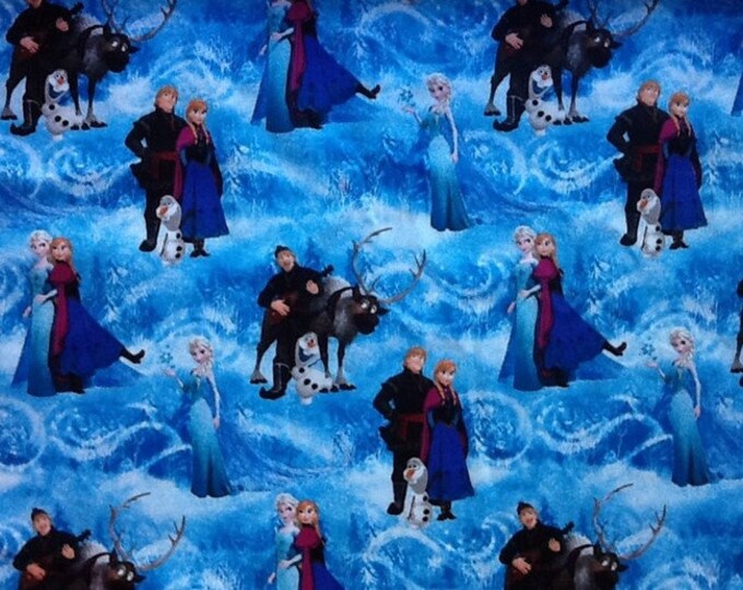 Disney's Frozen Fabric Character Scenic Sold by the Fat Quarter, 1/4 ...
