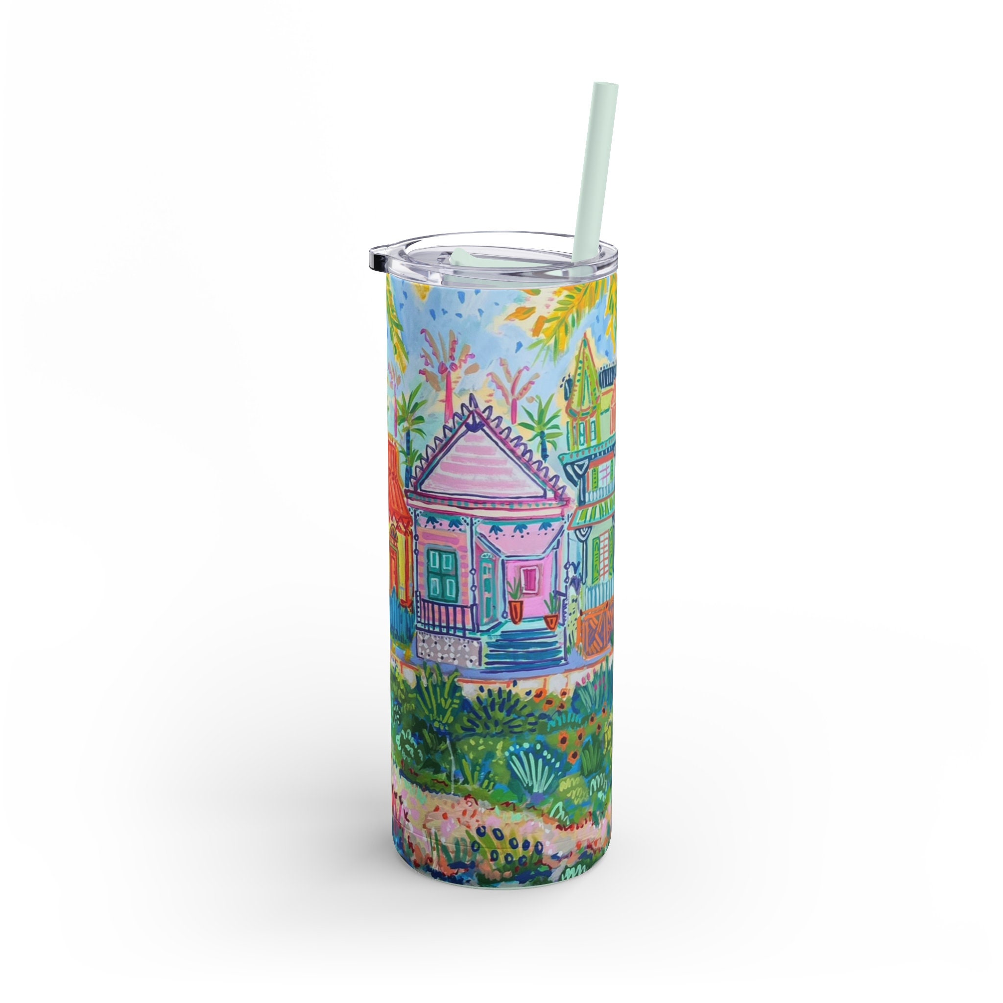 The Keys Skinny Matte Tumbler, 20oz - Etsy