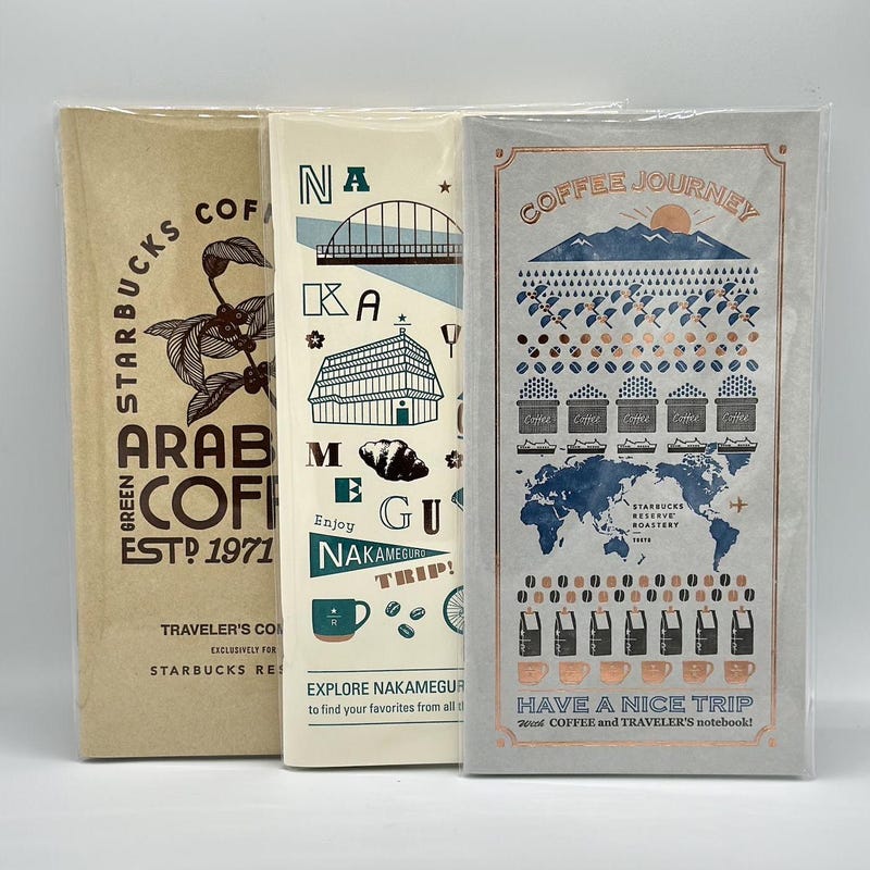 Starbucks Notebook - Etsy