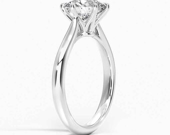 Solitaire Setting Ring - Etsy
