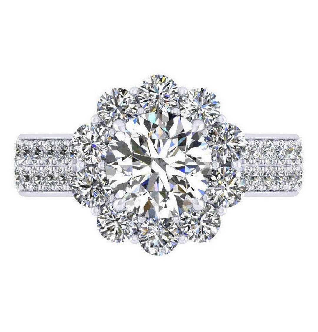 Lotus Flower Ring - Etsy