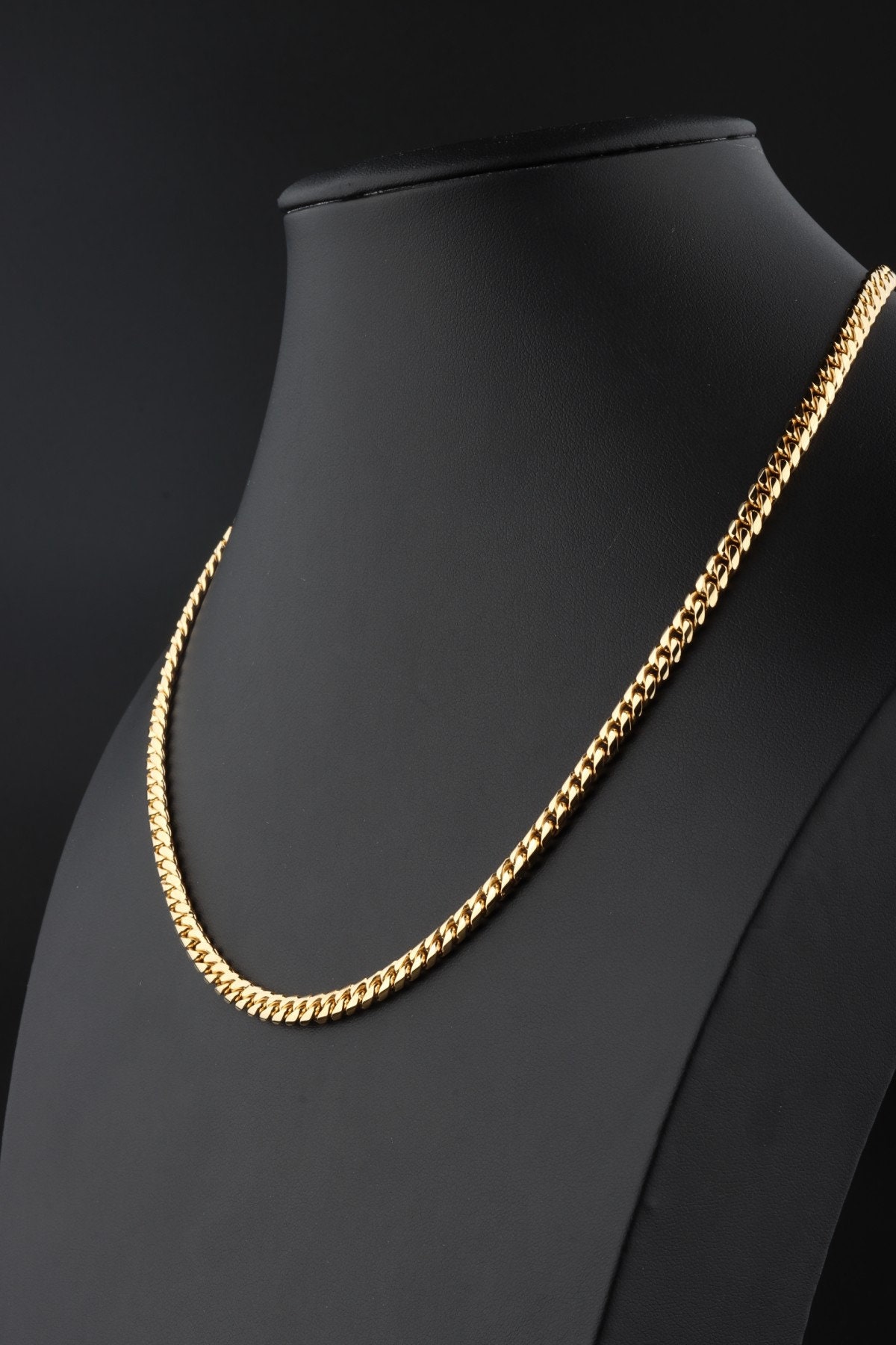 18 Miami Cuban 5MM 14K Gold Chain Cuban Link - Etsy