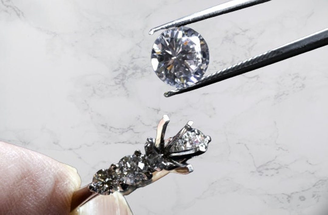 Center Stone Setting, Ring Setting, Diamond Setting - Etsy