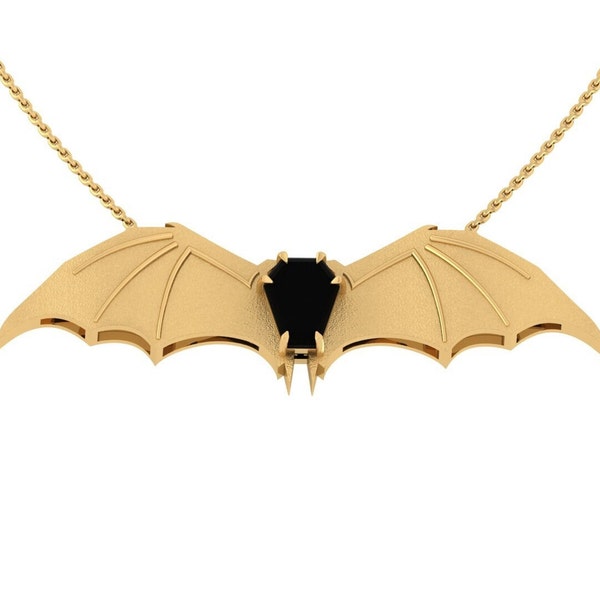 Bat Pendant - Etsy