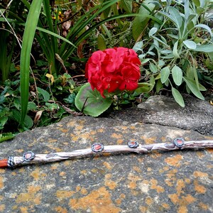 Magic Wand, Red Jasper Magic Wand, Hand Sculpted and Hand Painted Magic ...