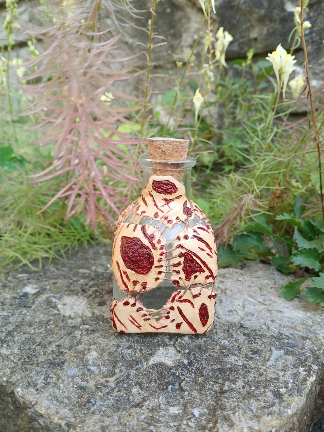 Stitched Skin Jar, Gore Jar, Creepy Jar, Skin Bottle, Halloween Jar ...