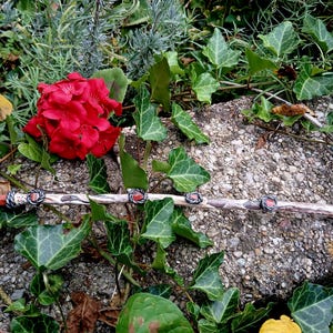 Magic Wand, Red Jasper Magic Wand, Hand Sculpted and Hand Painted Magic ...