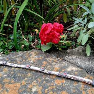 Magic Wand, Red Jasper Magic Wand, Hand Sculpted and Hand Painted Magic ...