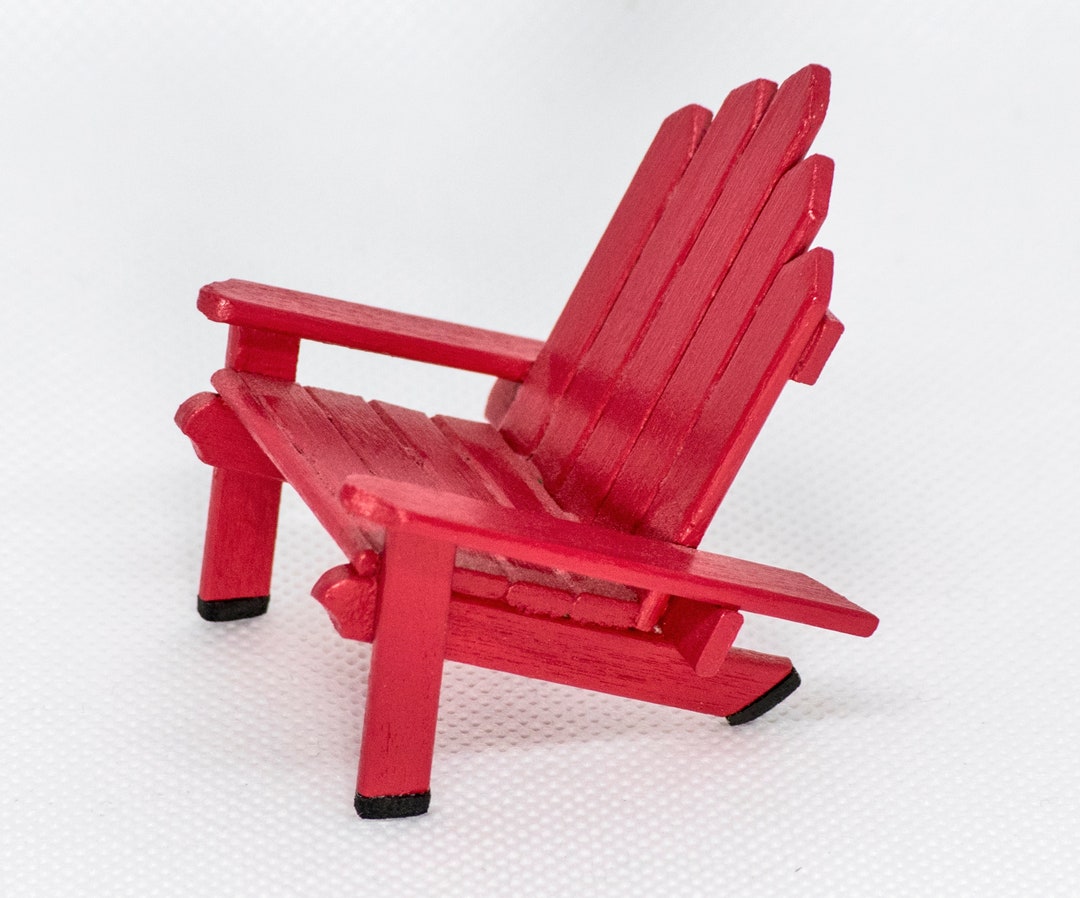 Mini Adirondack Decor Handcrafted Mini Chair - Etsy