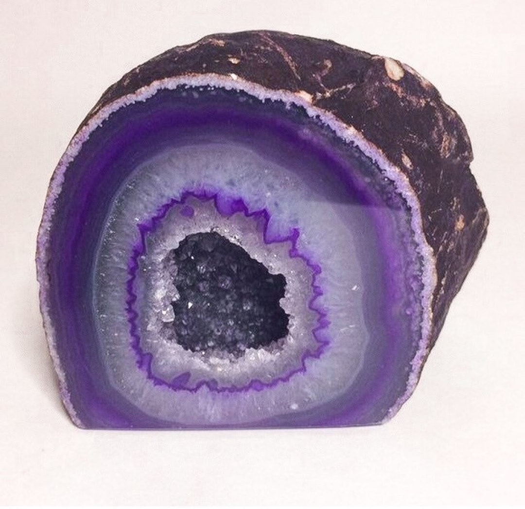 Purple Agate, Agate Crystal, Purple Agate, Healing Crystal ...