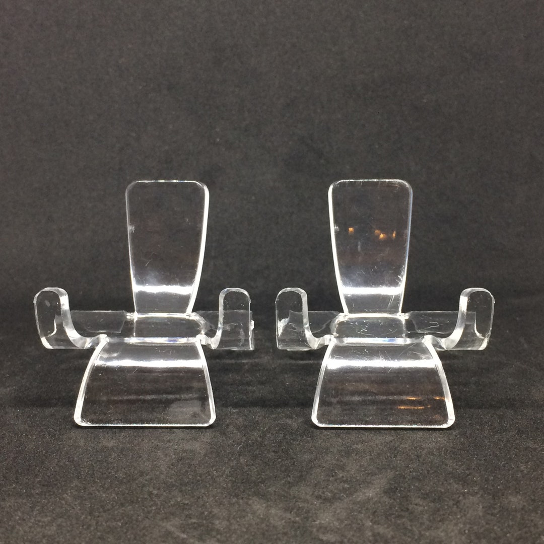 Acrylic Display Stand (small) - SET OF 2 - Display Stand, Plastic ...