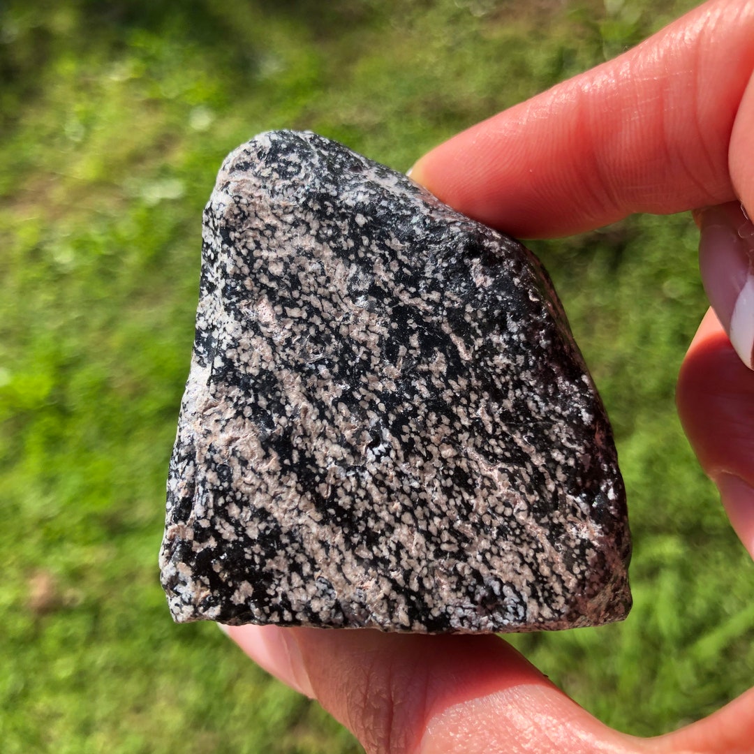 Raw Snowflake Obsidian | Grounding, Shadow Alchemy & Sacred Protection ...