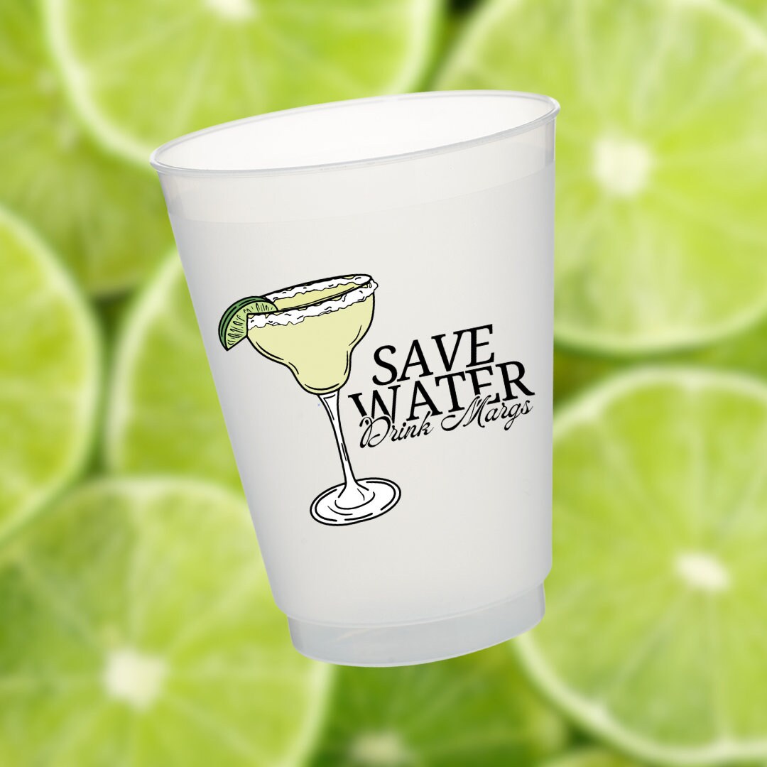 Save Water Drink Margs | Tequila Drinks | Bar Cart | Pack of 10 | Margs ...