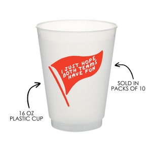 Game Day Tailgate Frosted Cups | College Game Day Cups | Football Party ...