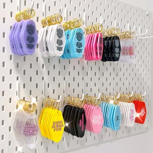 Meet Me at the Beach | Motel Keychain | Funky Keychain | Retro Keychain ...