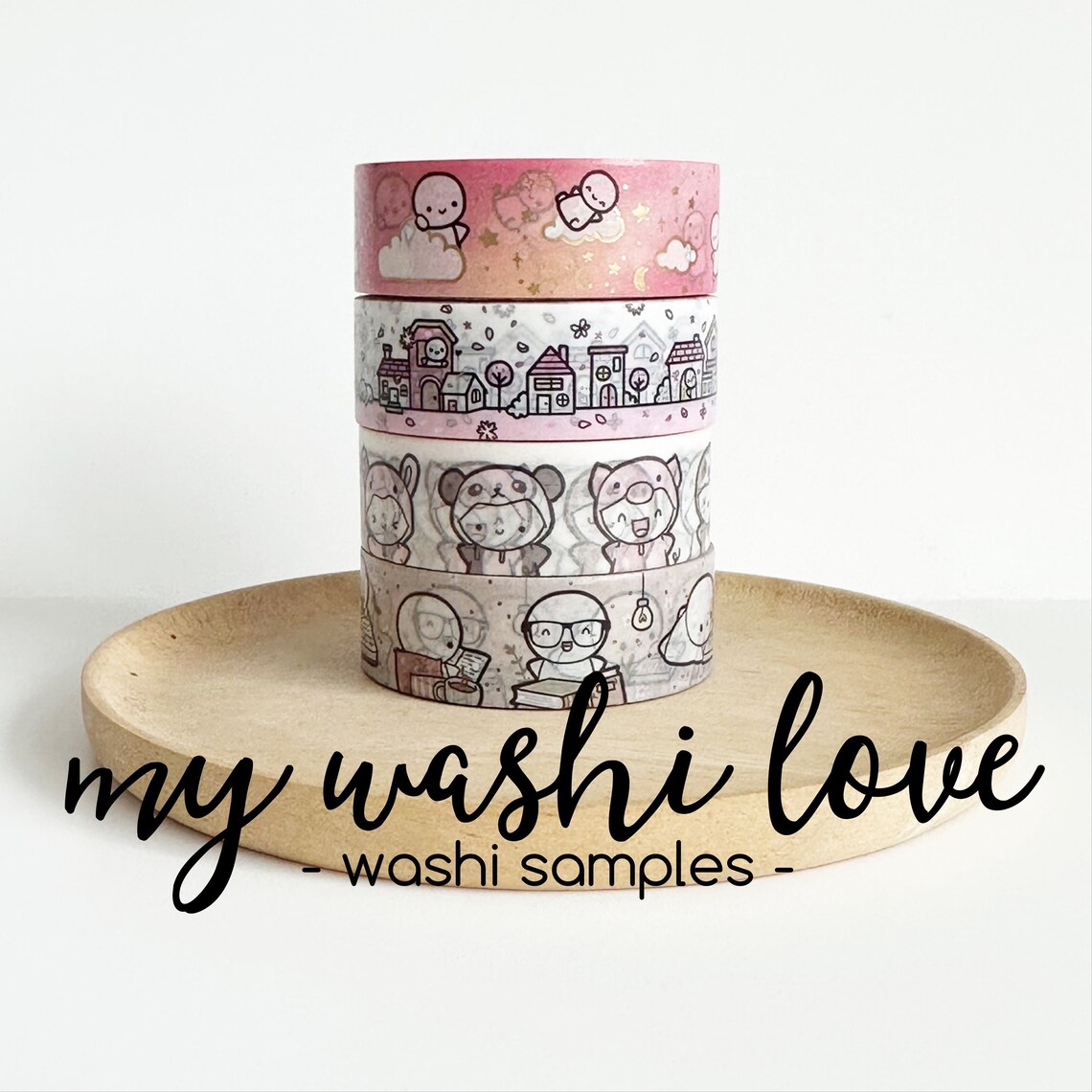 Washi Samples - TCMC Sunset Shimmer V2 / Blossoming Neighborhood ...