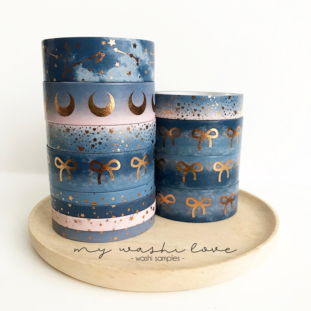 Washi Samples - Simply Gilded Galaxy 5.0 Dusk Samples - Etsy