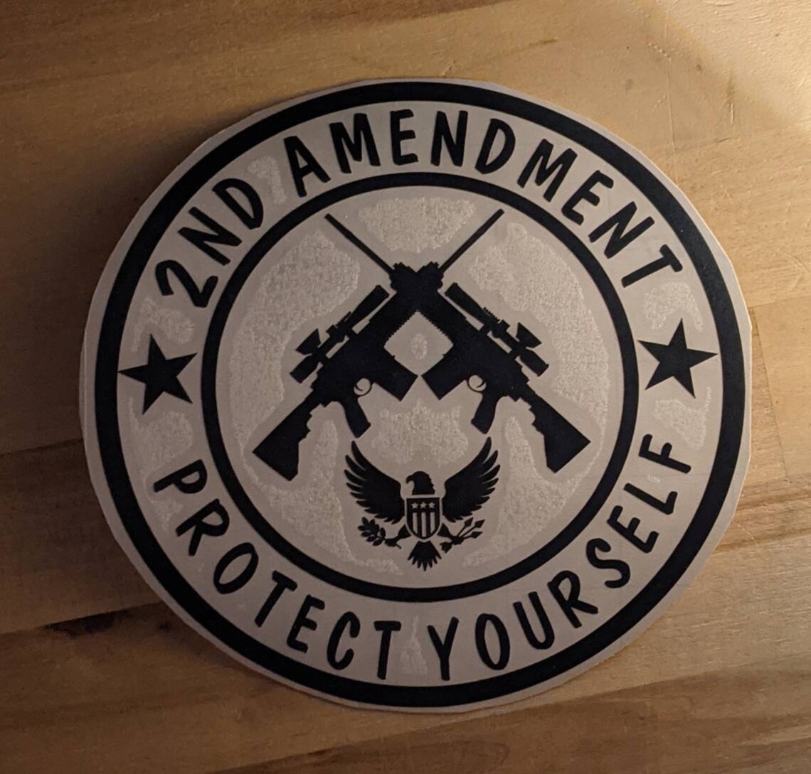 2A decal 2A 2nd amendment 2A sticker gun decal gun | Etsy