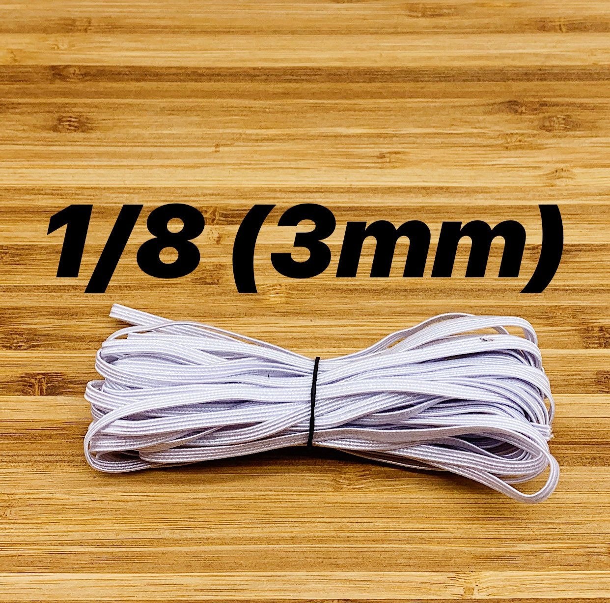 Elastic for Face Mask Band Flat Elastic 1/4 and 1/8 Inch - Etsy