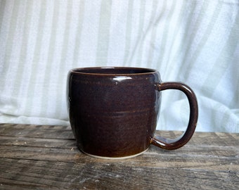 Brown Coffee Mug | Etsy