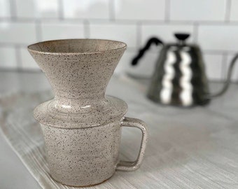 Ceramic Pour Over Set | Etsy