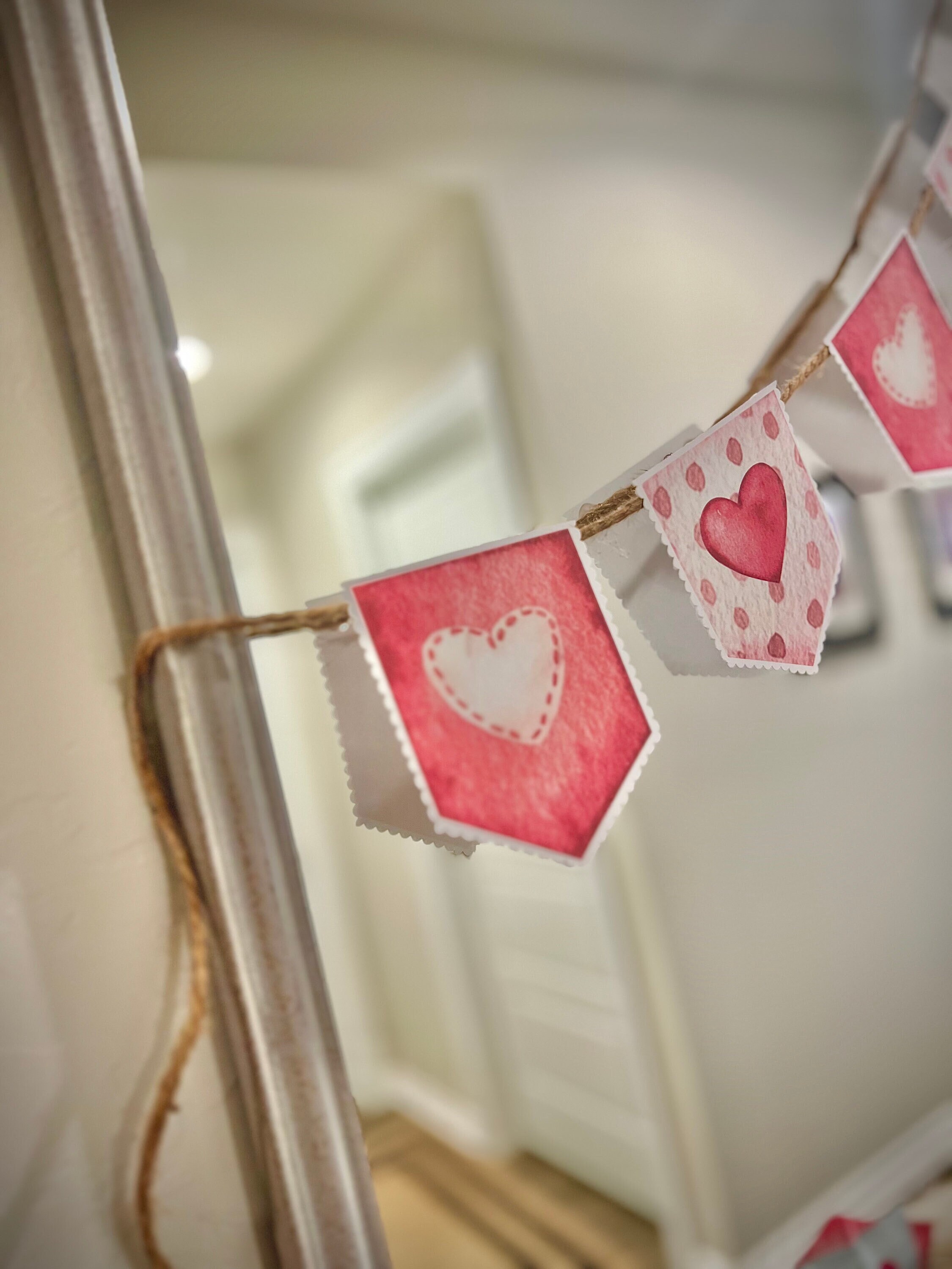 Heart Banner Printable - Etsy