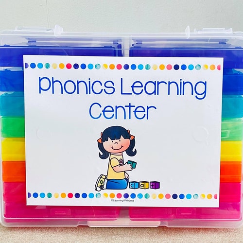 Trolling for Rhymes Phonics File Folder Game Center Teacher | Etsy