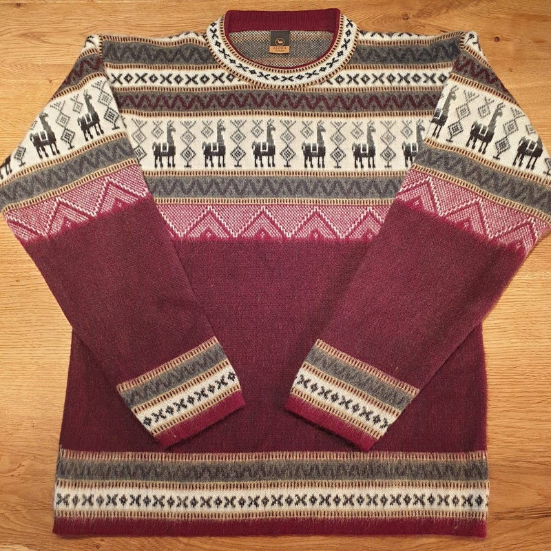 Alpaca Wool Sweater - Etsy