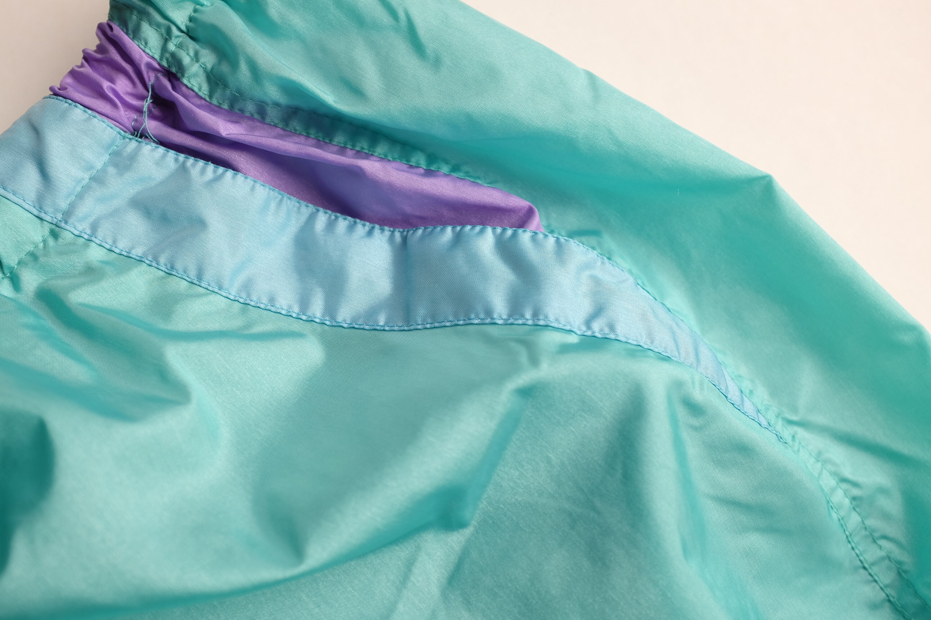 Vintage Tracksuit Pants/jogging/dance 80s Turquoise Shiny Disco Retro ...