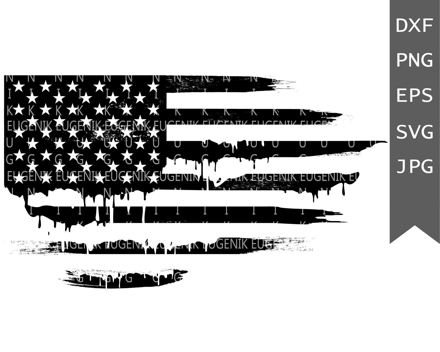 Distressed flag svg Patriotic svg Dripping svg Fourth of july | Etsy