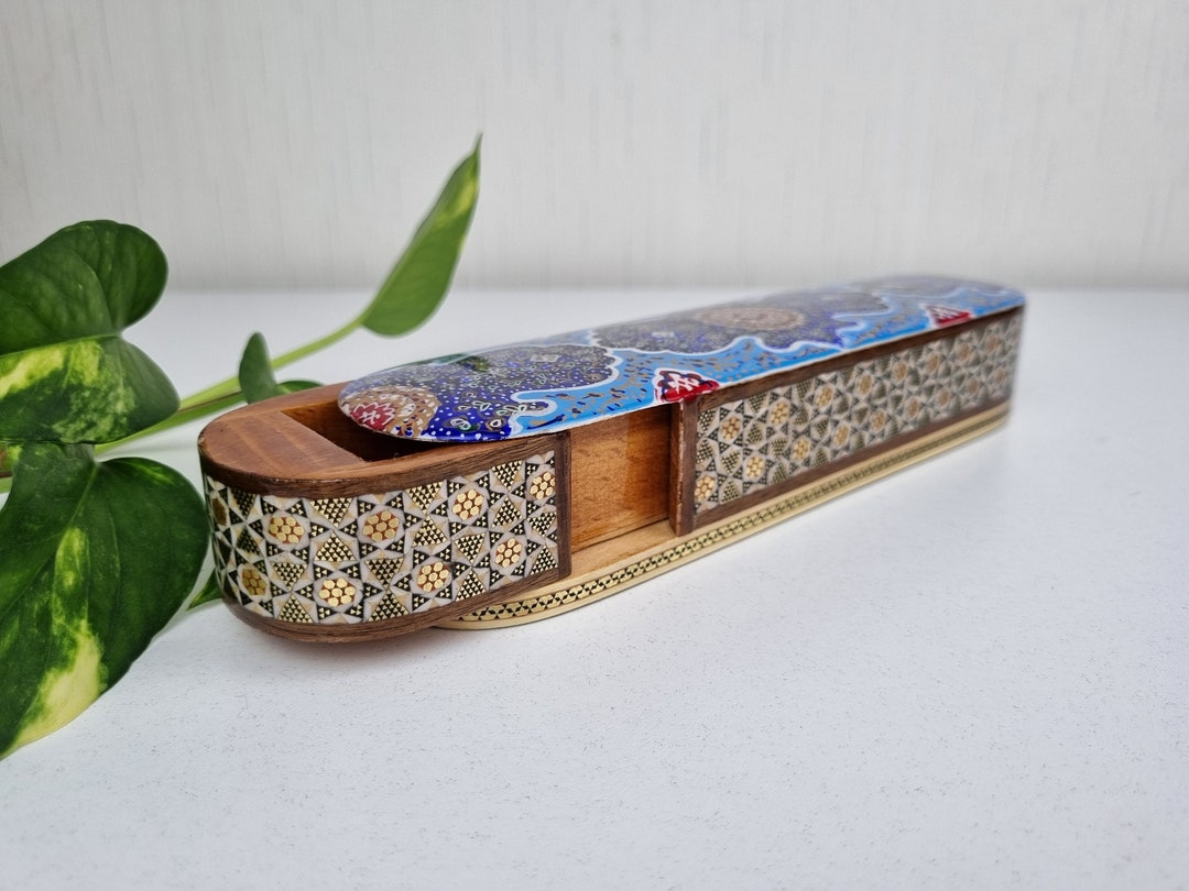 Handmade Pen Case, Handmade Engraved Pen Box, Luxury Pen Case ...