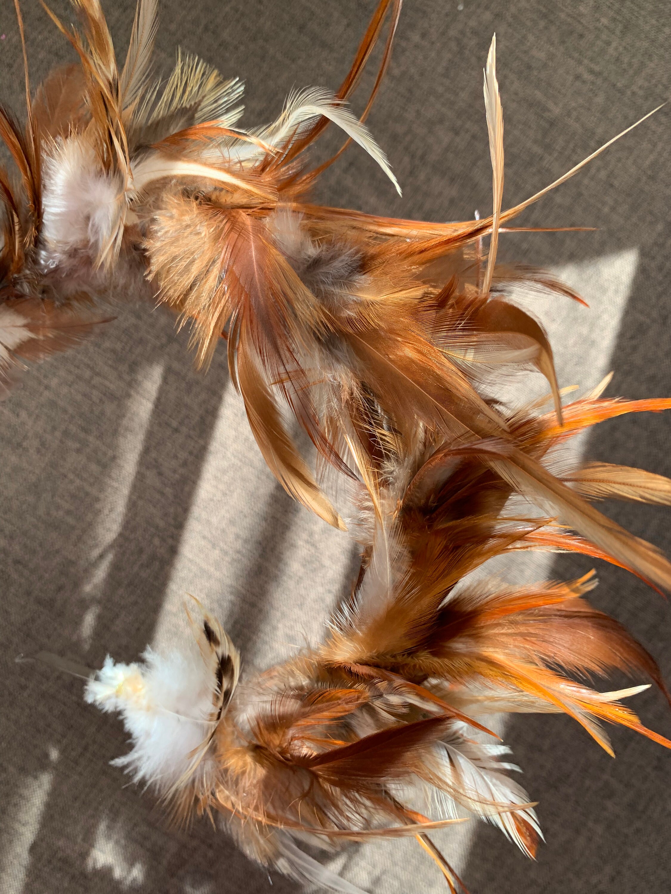 Boho Headband Feather Crown Boho Wedding Crown Wild Feather | Etsy